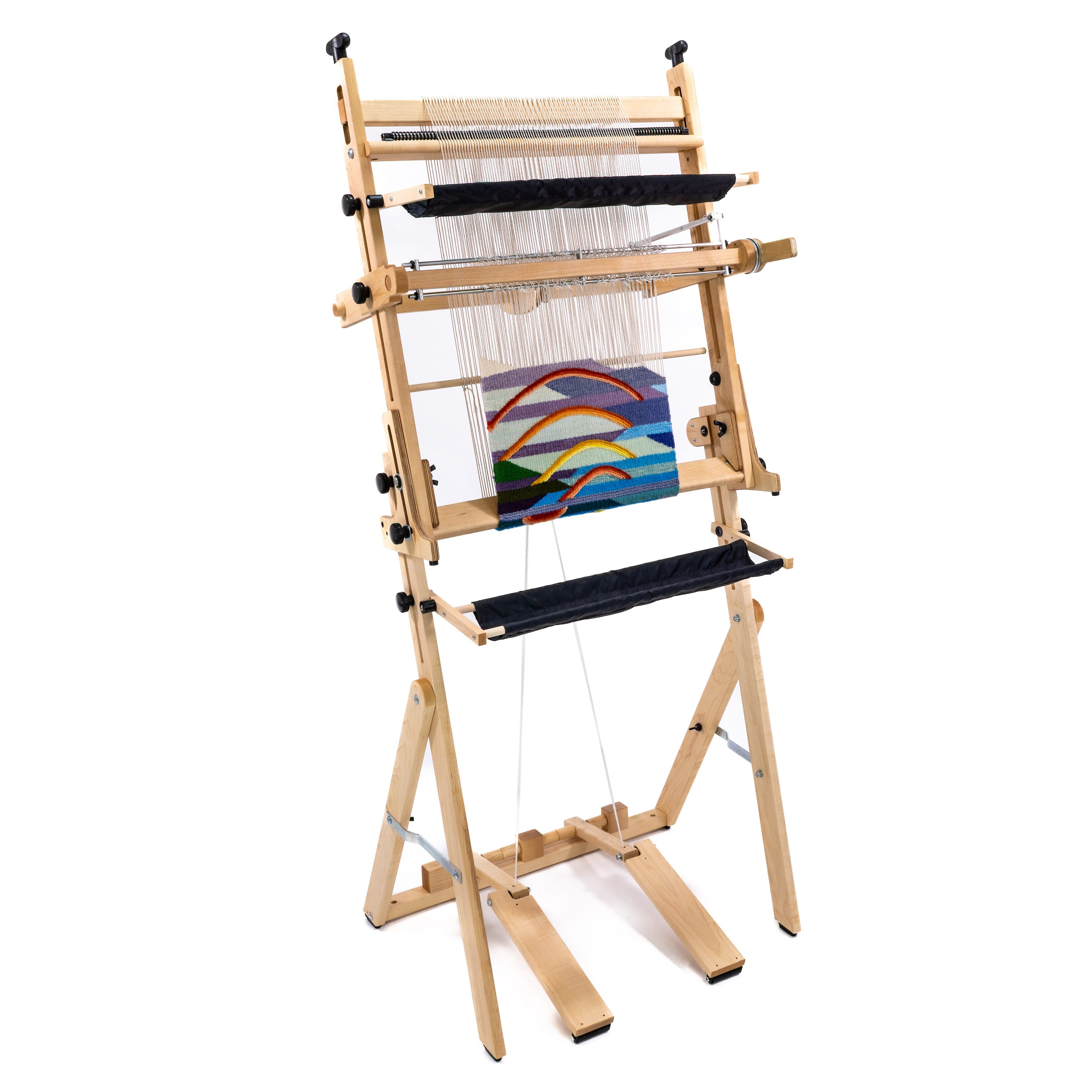 Schacht Stand and Treadle Kit for Arras Tapestry Loom – Weft Blown