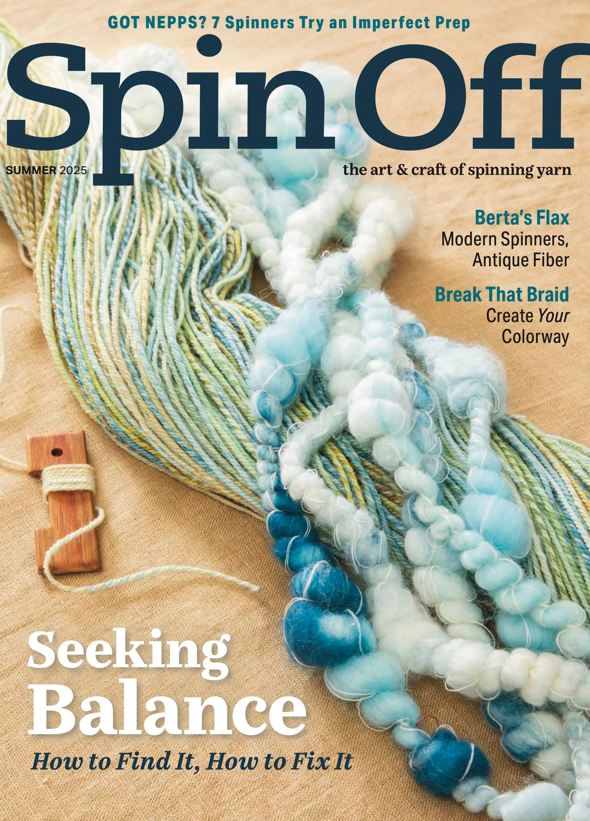 Spin Off Magazine - Summer 2025 – Weft Blown