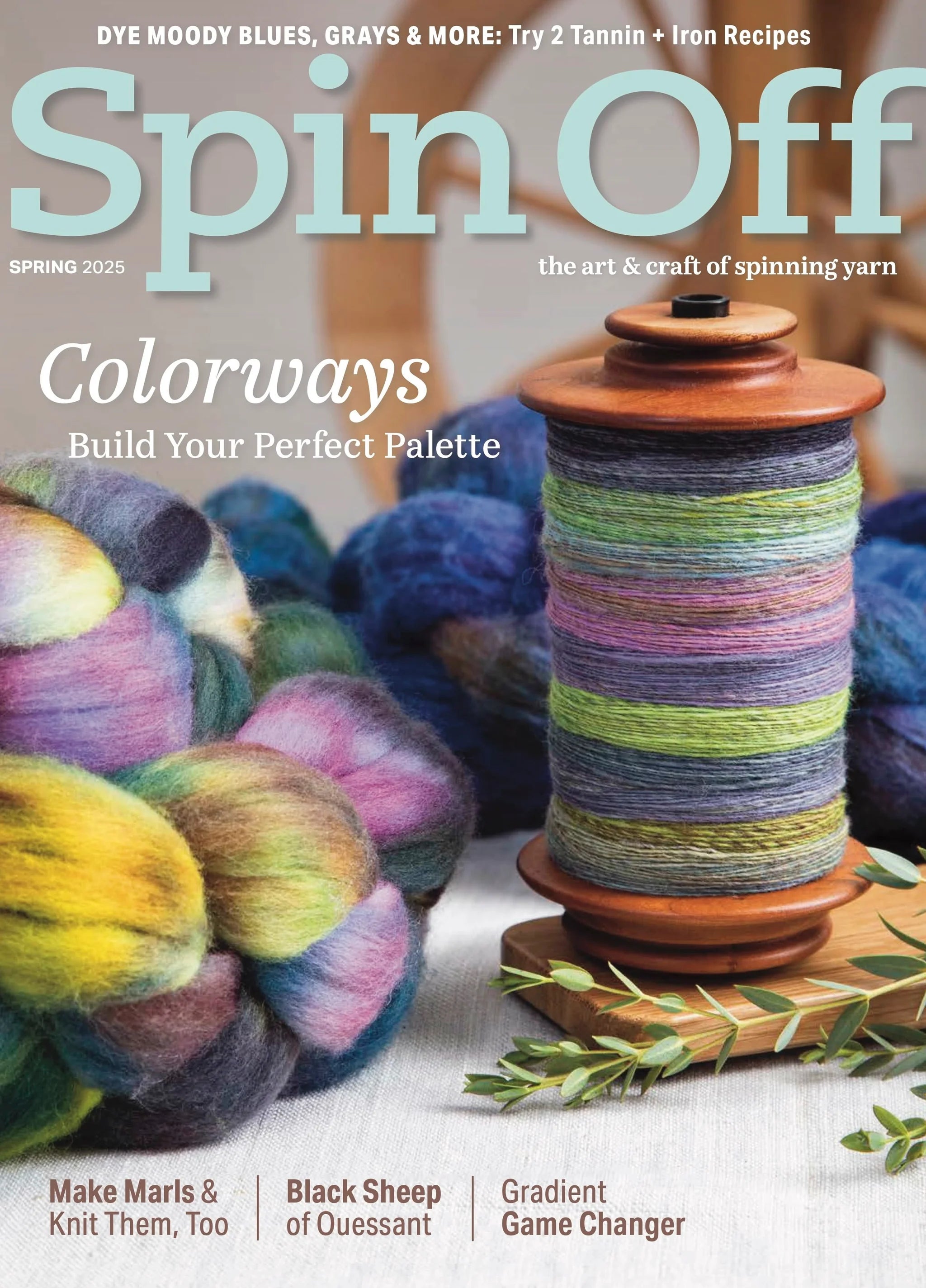 Spin Off Magazine - Spring 2025 – Weft Blown