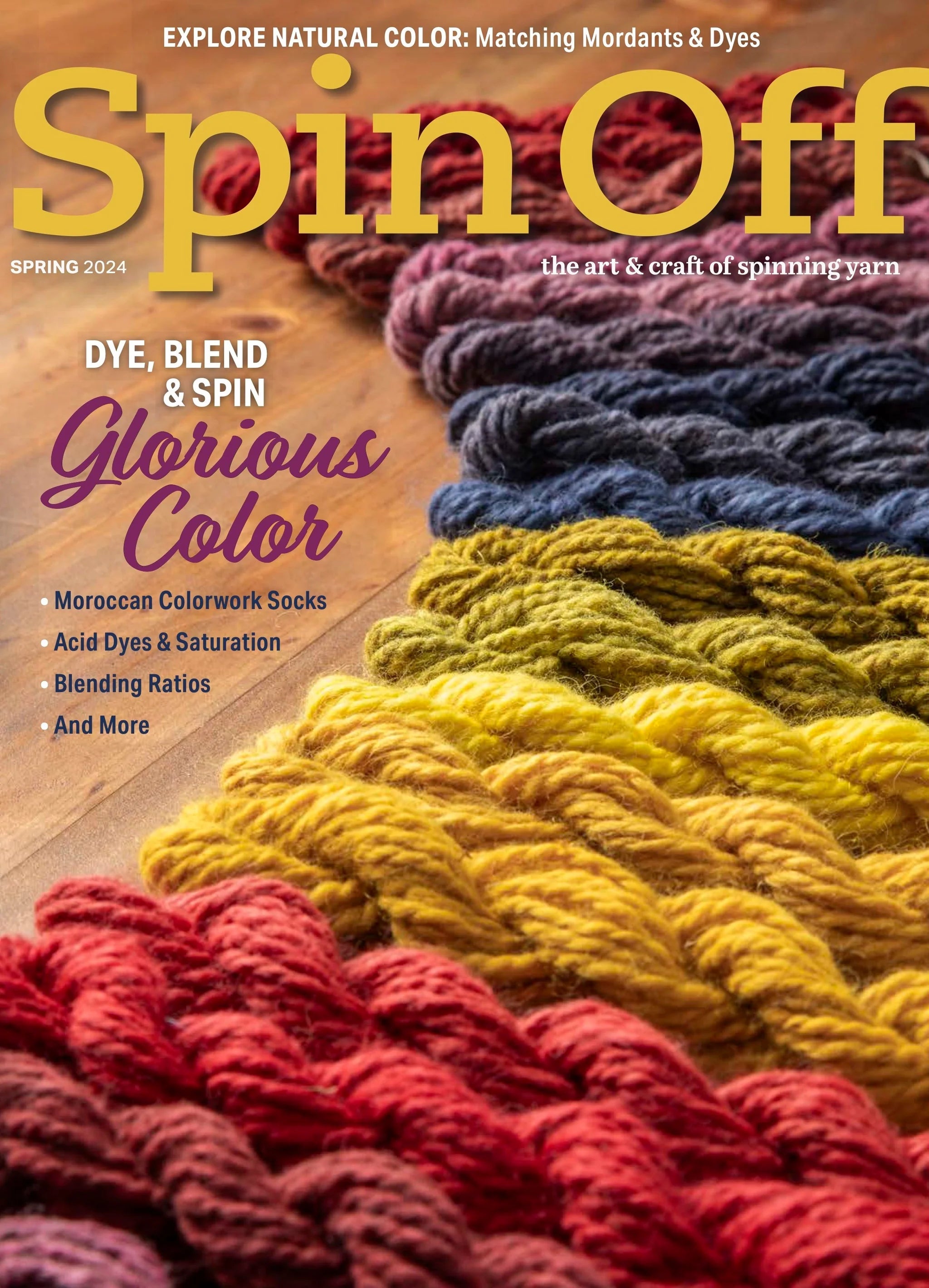 Spin Off Magazine - Spring 2024 – Weft Blown