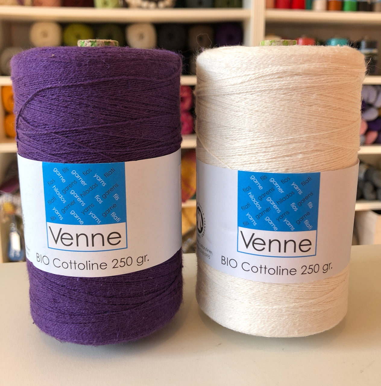 Venne 22/2 Cottolin 250g – Weft Blown
