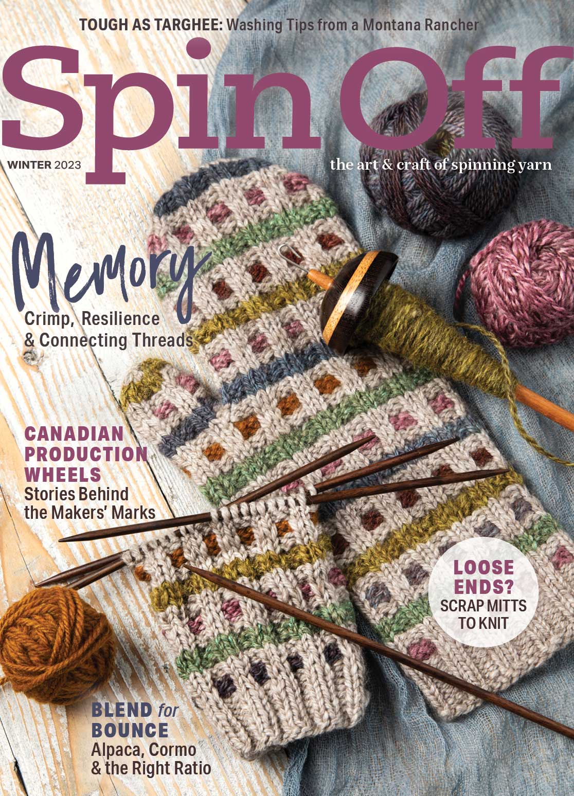 Spin Off Magazine - Winter 2022 – Weft Blown