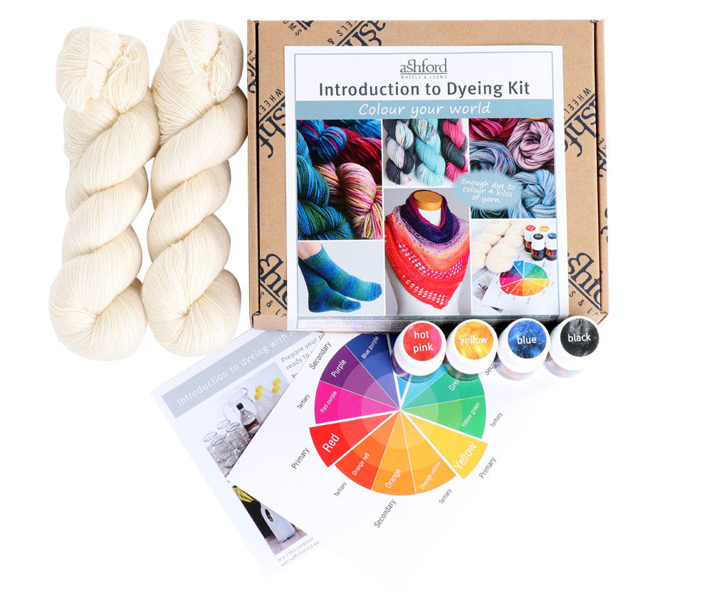 Ashford Introduction to Dyeing Kit – Weft Blown